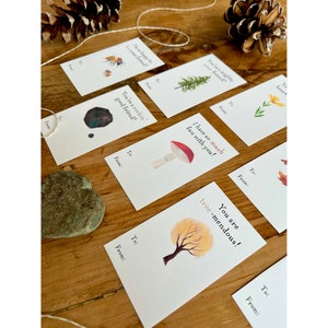 Nature Valentine's Day Cards - Printable | Nature Puns | Woodland ...