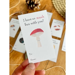 Nature Valentine's Day Cards - Printable | Nature Puns | Woodland ...