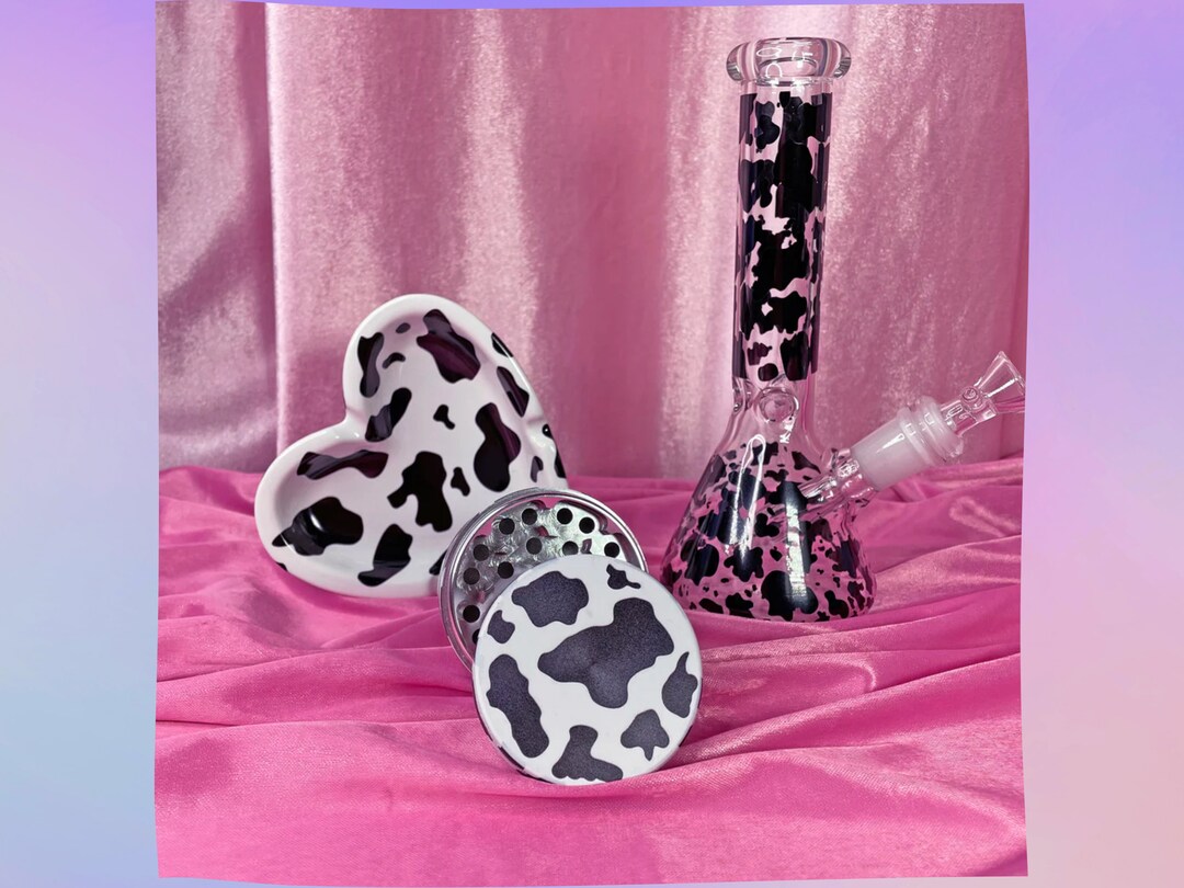 Moo Grinder Cow Pattern Grinder Smoke Art & Accessories Gift for Her - Etsy