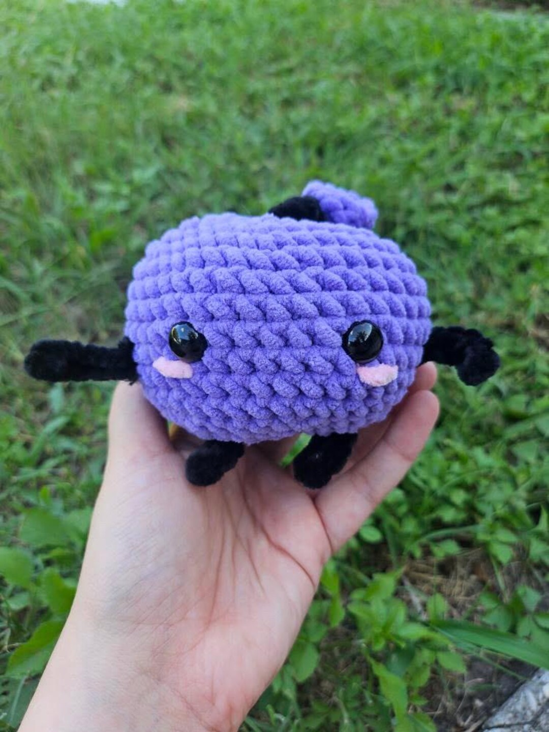 Little Farm Helper Amigurumi Crochet Plushie Handmade Stuffed Animal ...