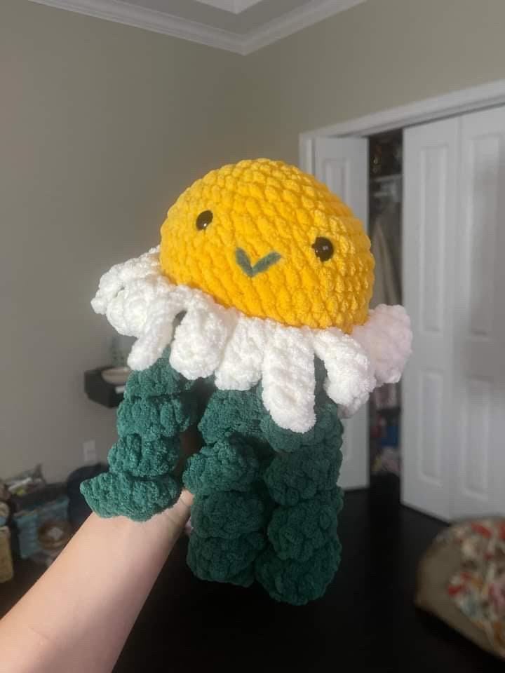 Daisy Jelly Crochet Amigurumi PATTERN ONLY Stuffed Animal Plushie - Etsy