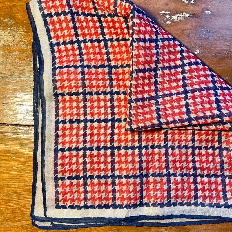 60s Scarf - Etsy