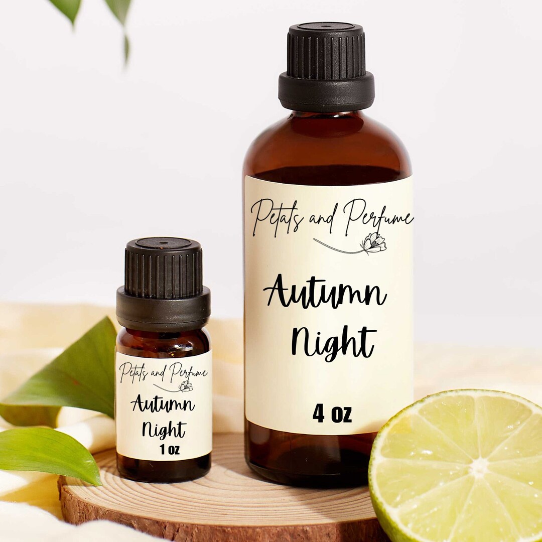 Autumn Night Type Fragrance Oil for Bath and Body Products, Candles ...