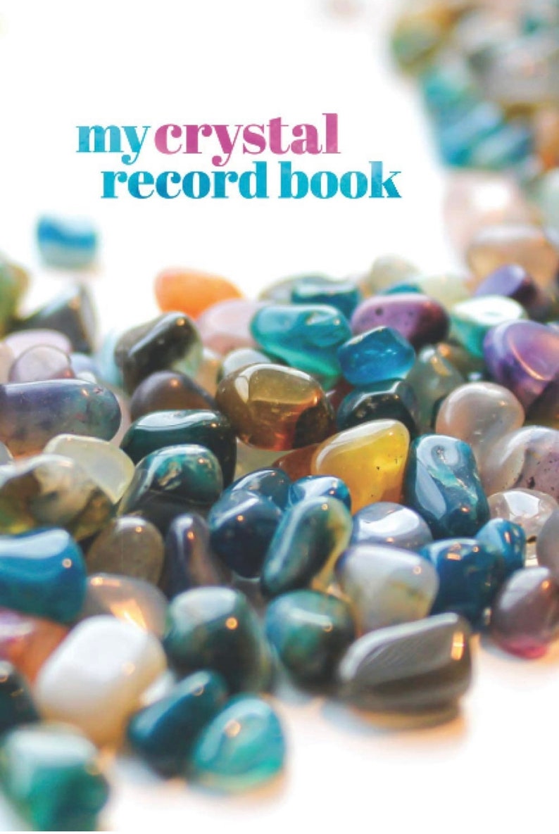 Crystal Record Keeping Book - Etsy