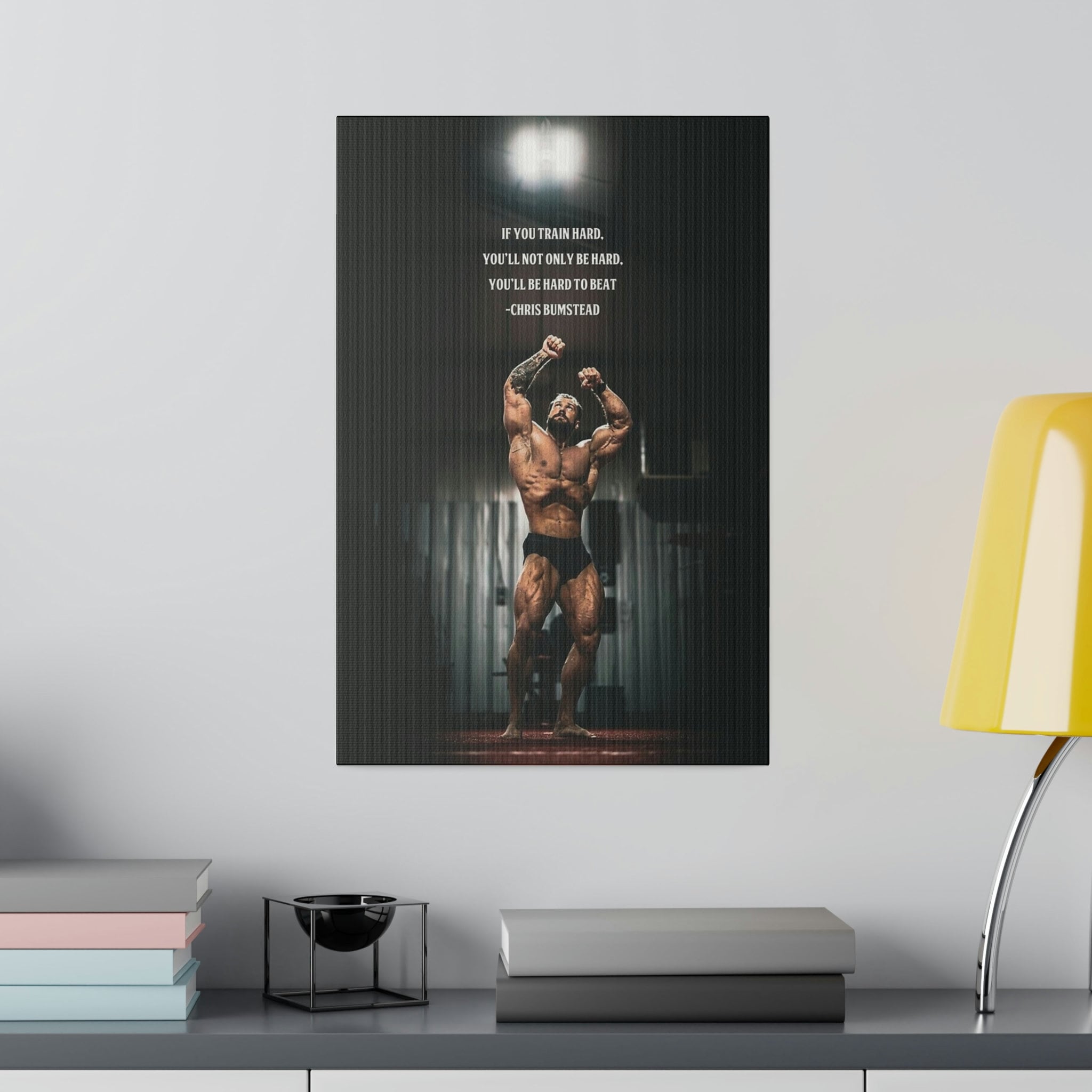 Chris Bumstead Canvas - Etsy