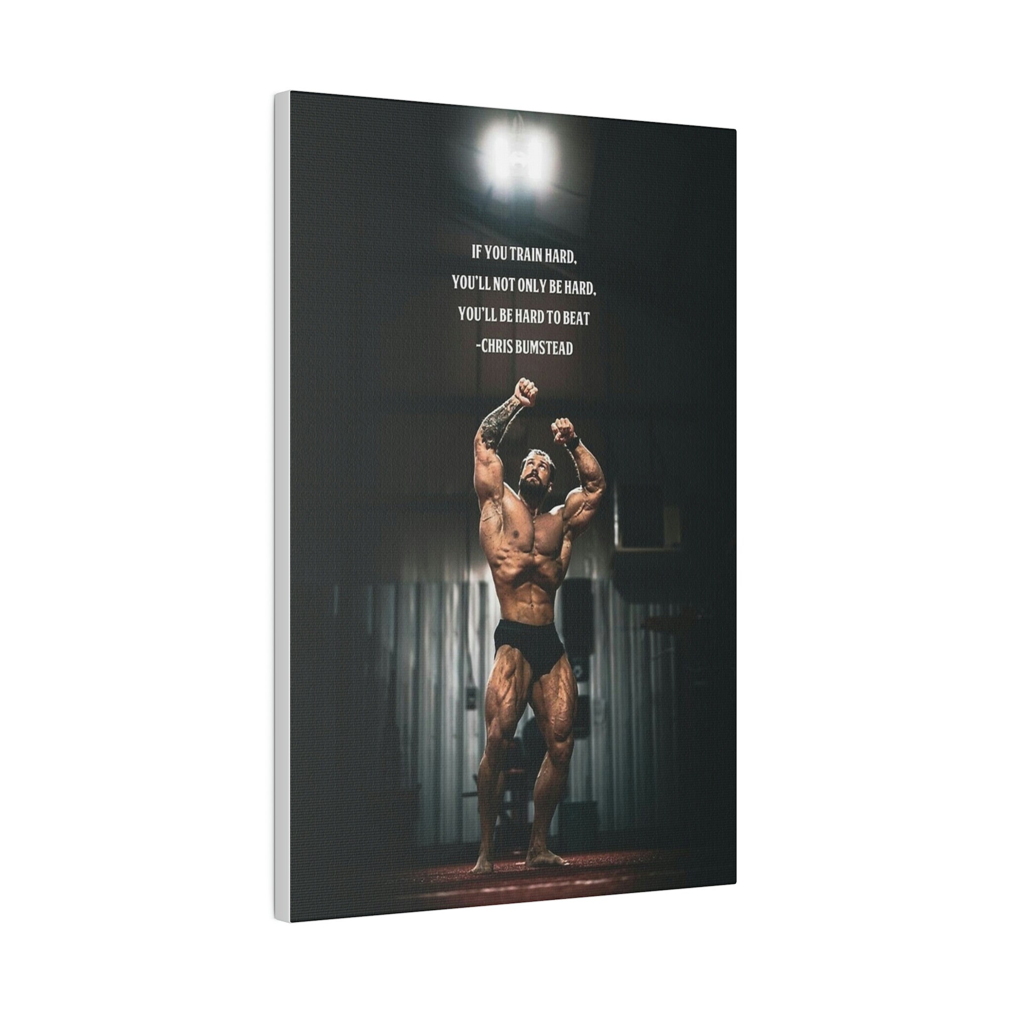 Chris Bumstead Canvas - Etsy