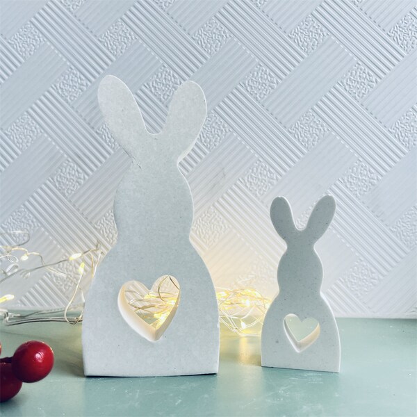 Concrete Rabbit Mold - Etsy