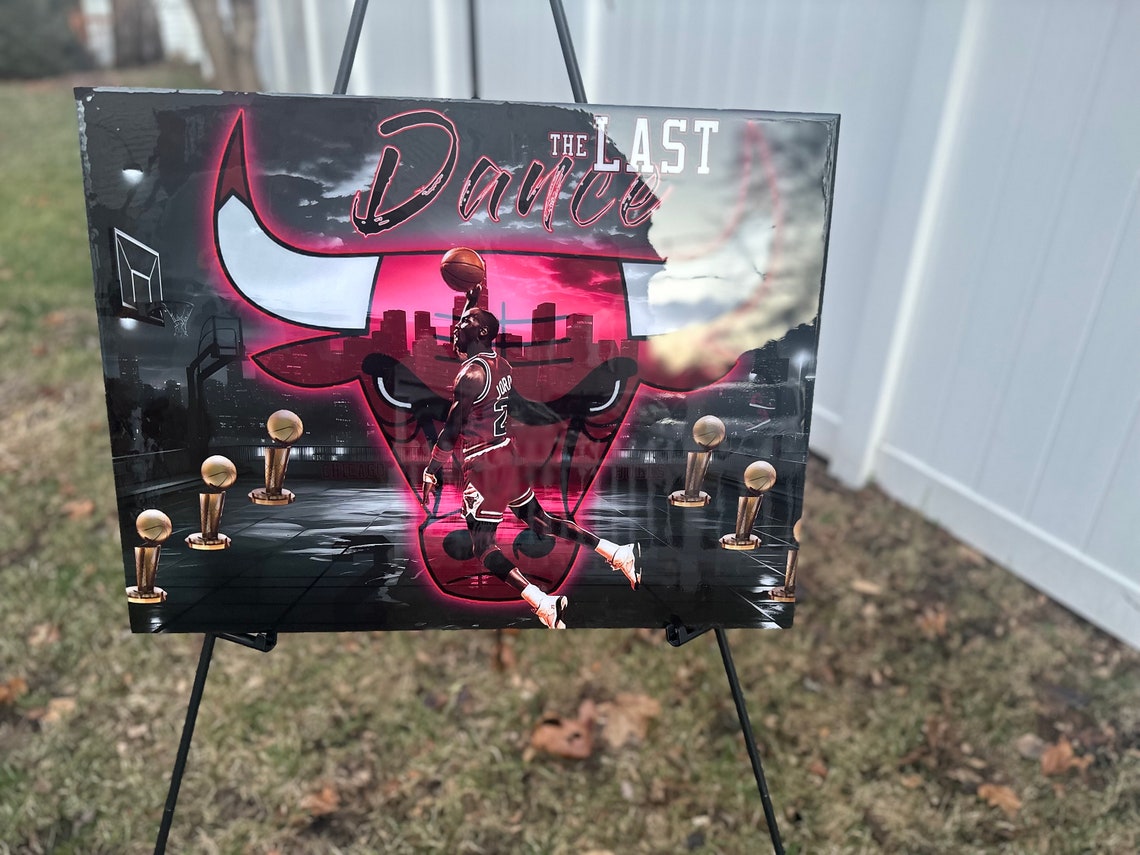 Jordan Neon Poster. - Etsy