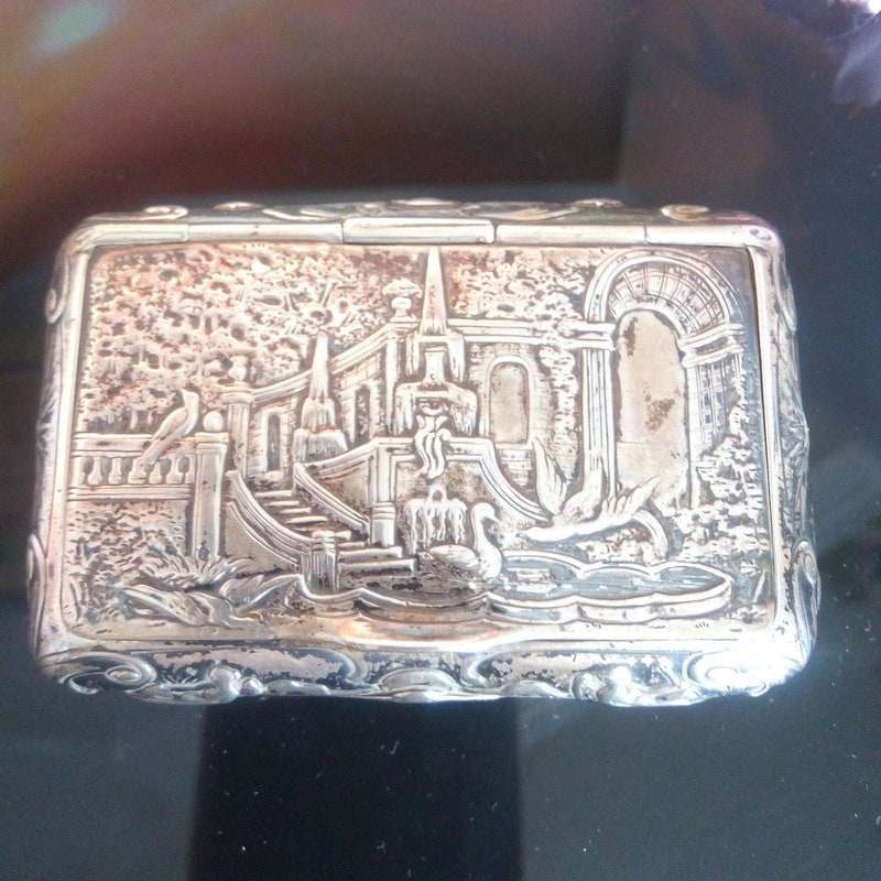 Silver Snuff - Etsy