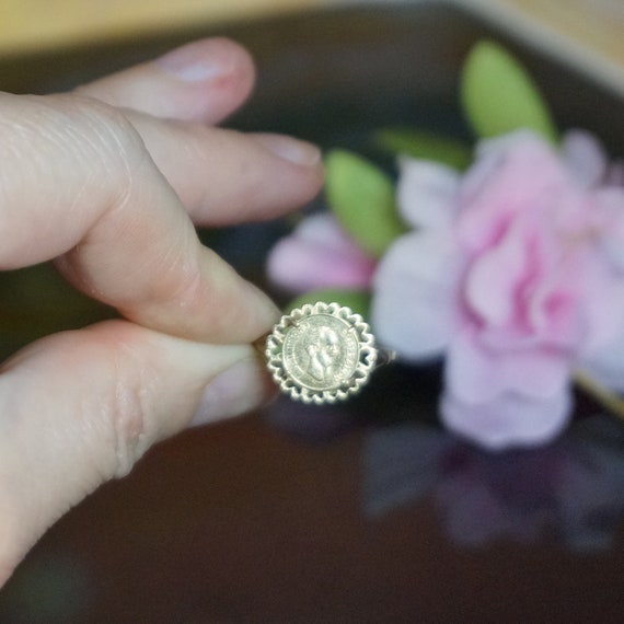 Vintage Gold Maximilian Mexican Emperor Ring 9ct - Go… - Gem