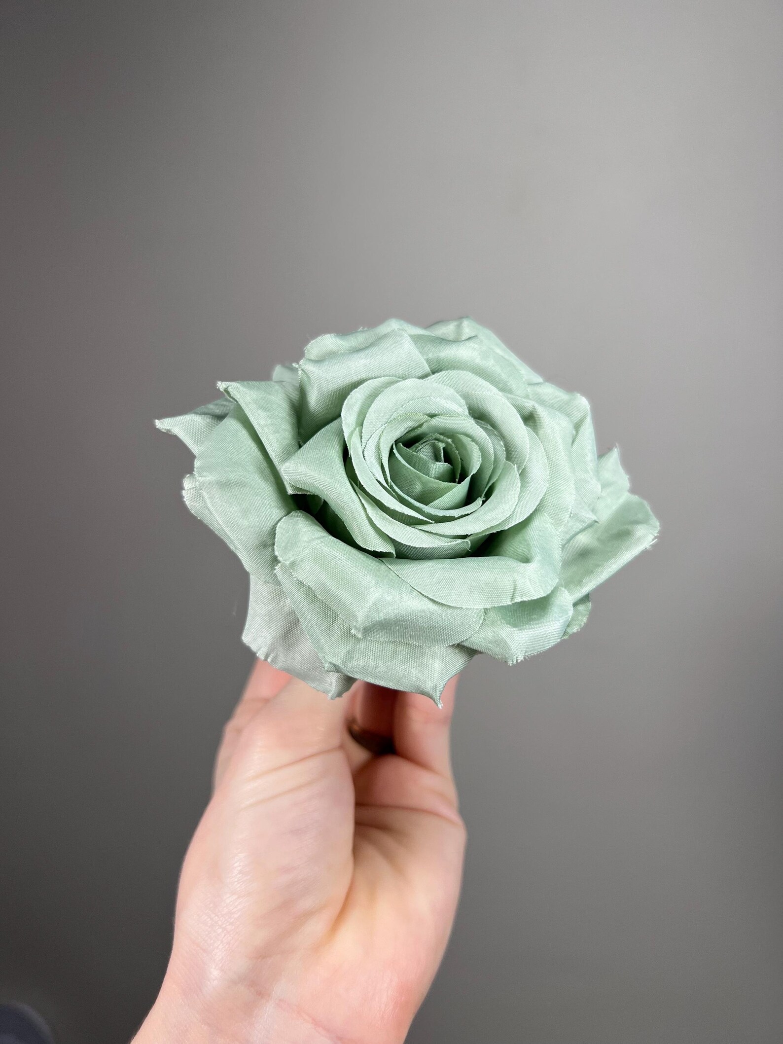 Sage Flower Head Wedding Sage Green 4” Artificial Sage Heads Craft ...