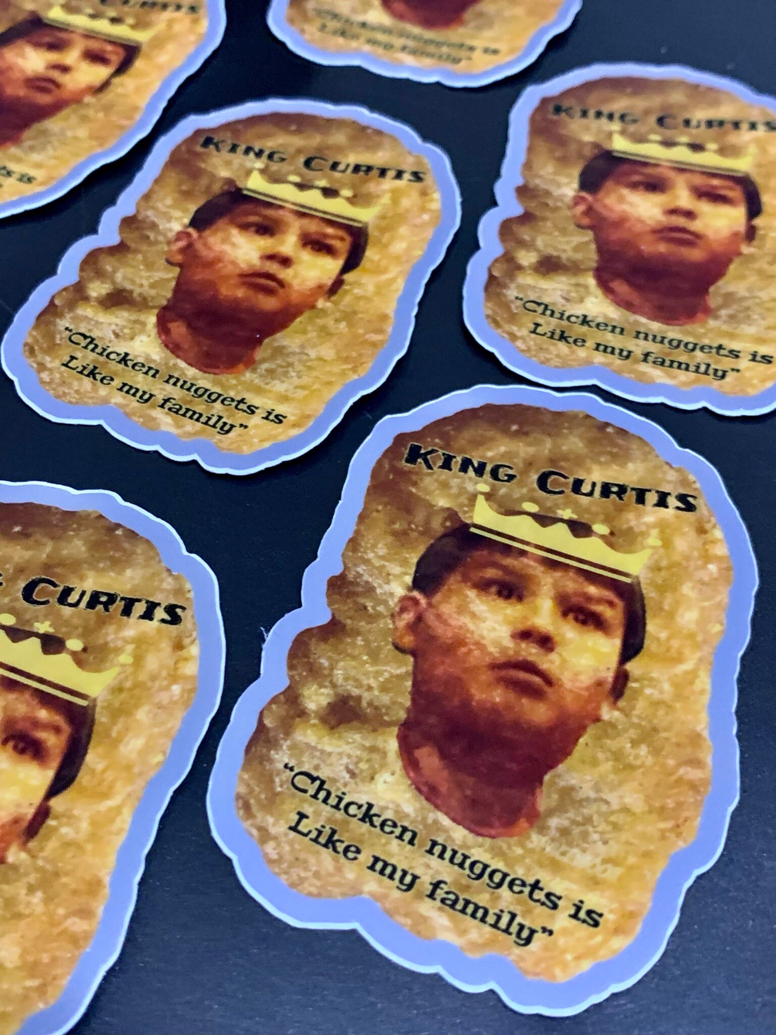 King Curtis Chicken Nuggets 3 Sticker Vinyl/uv/water Resistant - Etsy