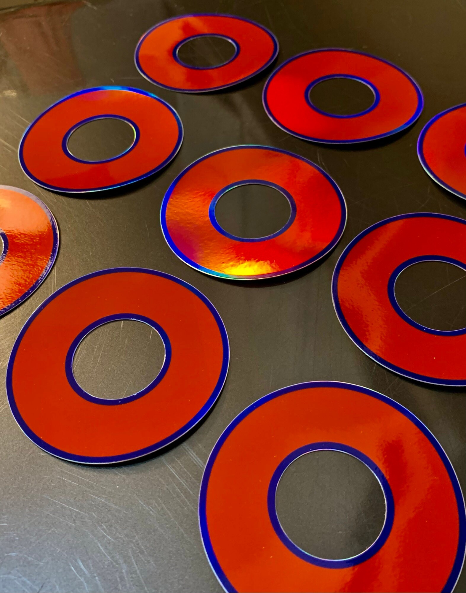 Phish Mumu 3 Holographic Sticker Vinyl/uv/water Resistant Cutout Center ...