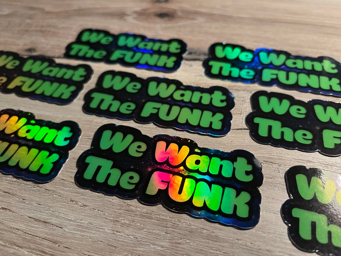 Parliament Funkadelic We Want the FUNK 3 Holographic - Etsy