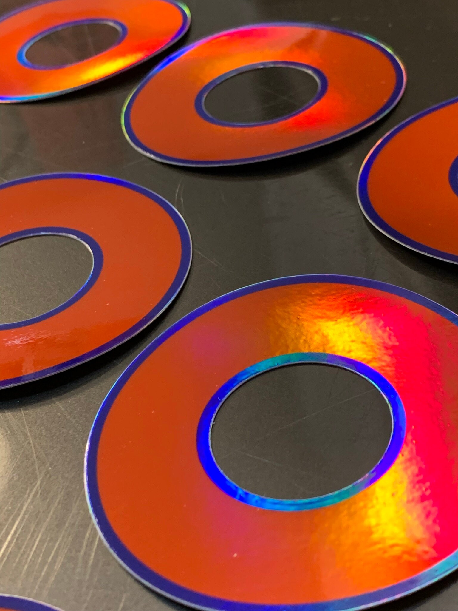 Phish Mumu 3 Holographic Sticker Vinyl/uv/water Resistant Cutout Center ...