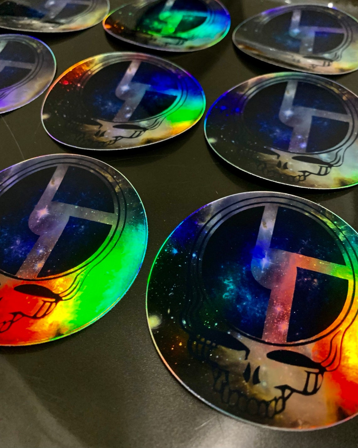 Disco Biscuits - Bisco Logo Holographic 3" Sticker - Vinyl, Uv/water ...