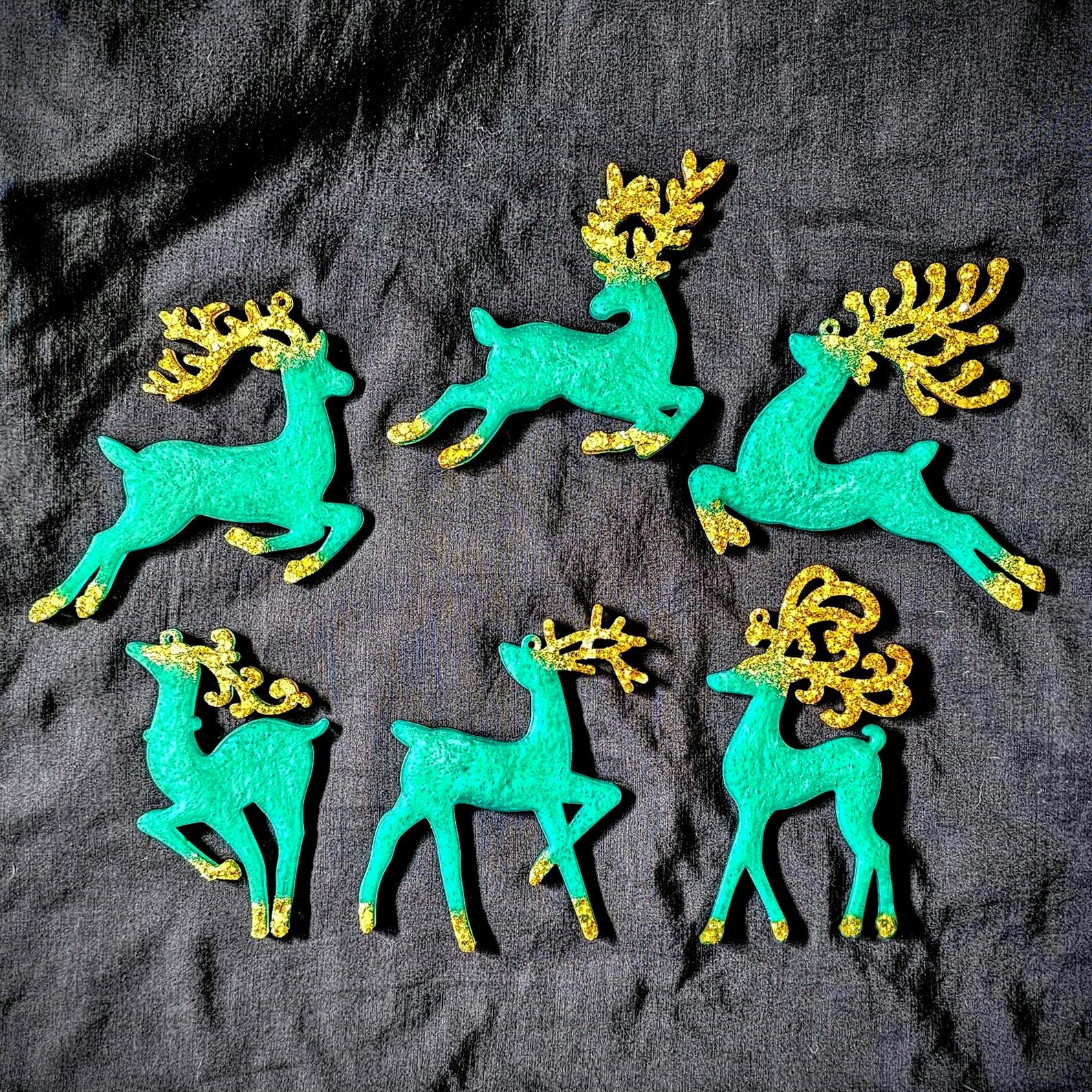 Reindeer Christmas Tree Ornaments - Etsy