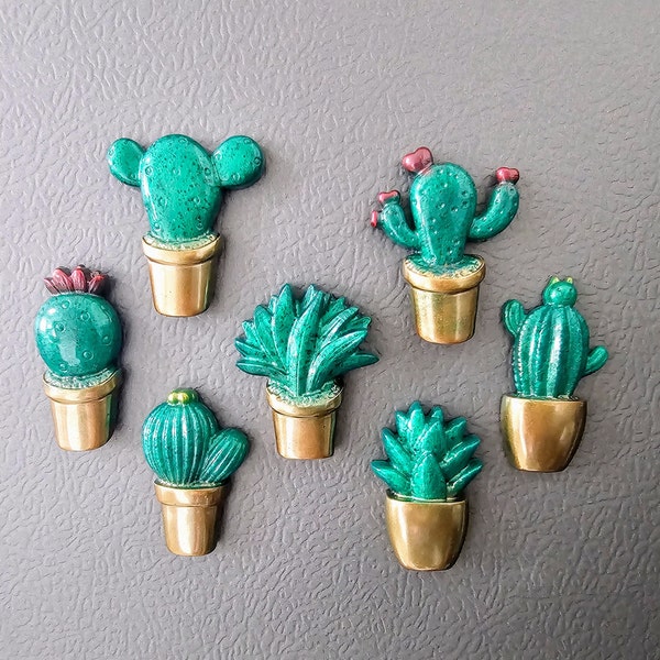 Succulent Magnet - Etsy