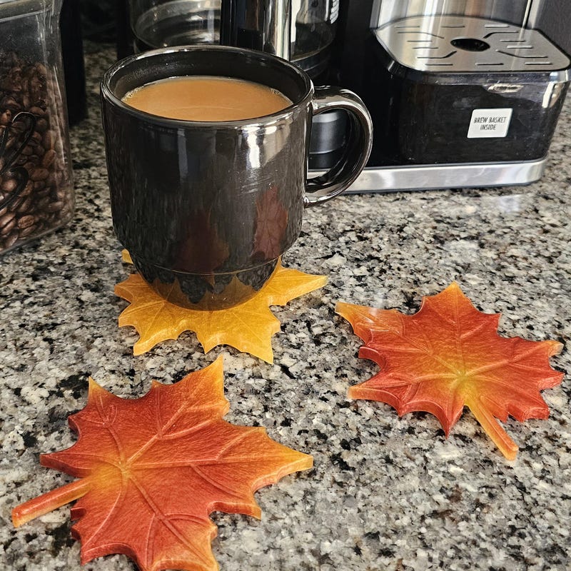 Fall Coasters - Etsy