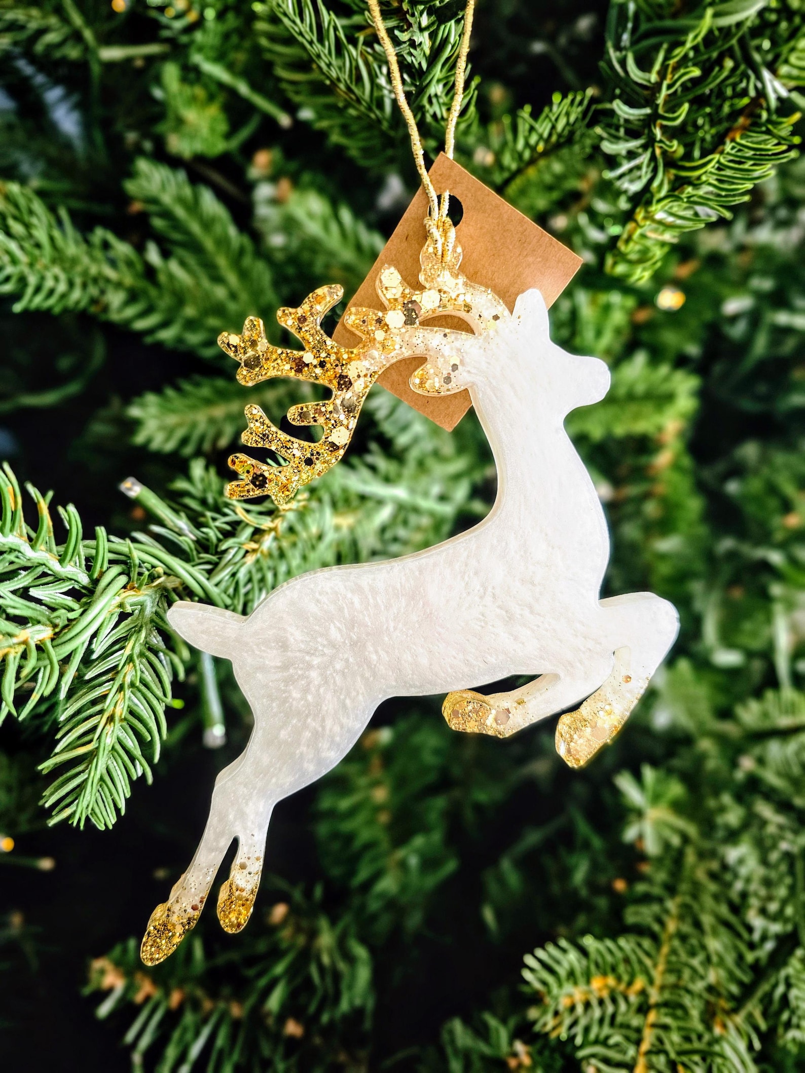 Reindeer Christmas Tree Ornaments - Etsy