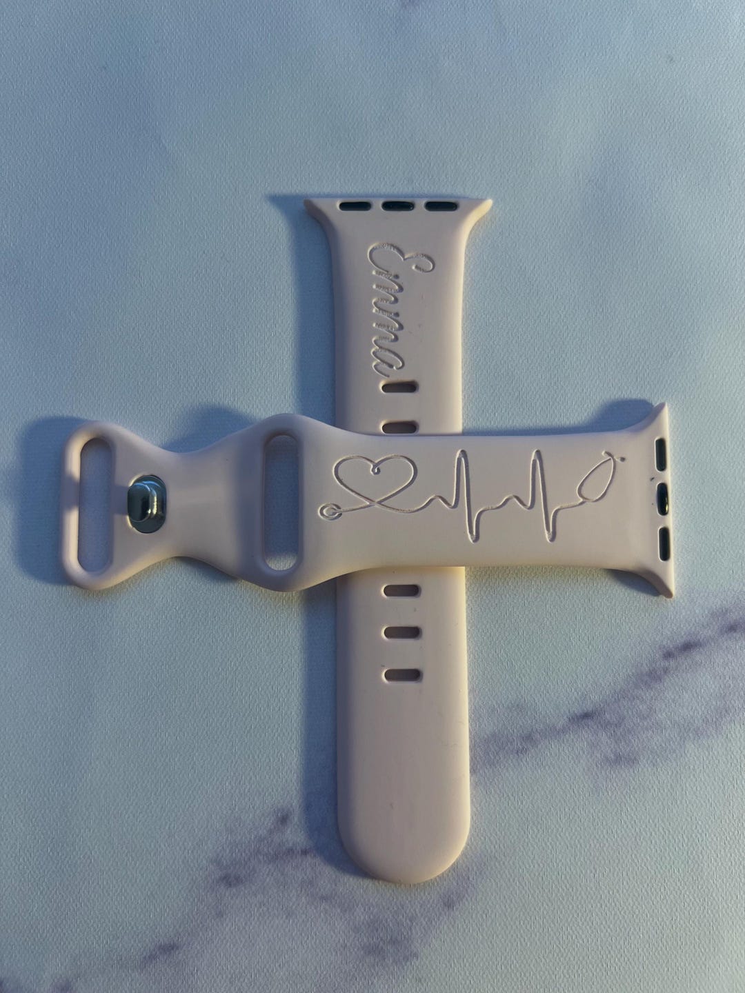 Personalized Nurse Doctor Heartbeat Apple Watch Band Iwatch ...