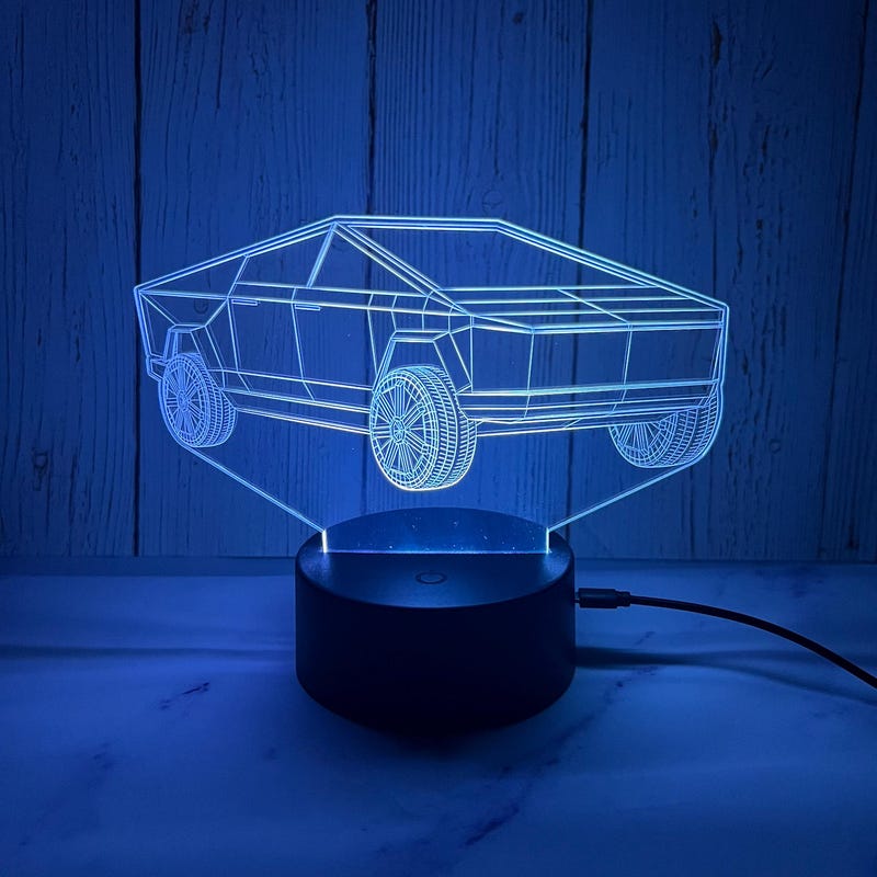 Cyber Truck 3 D - Etsy