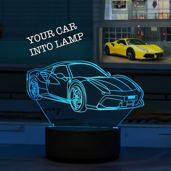 Car Lamp - Etsy