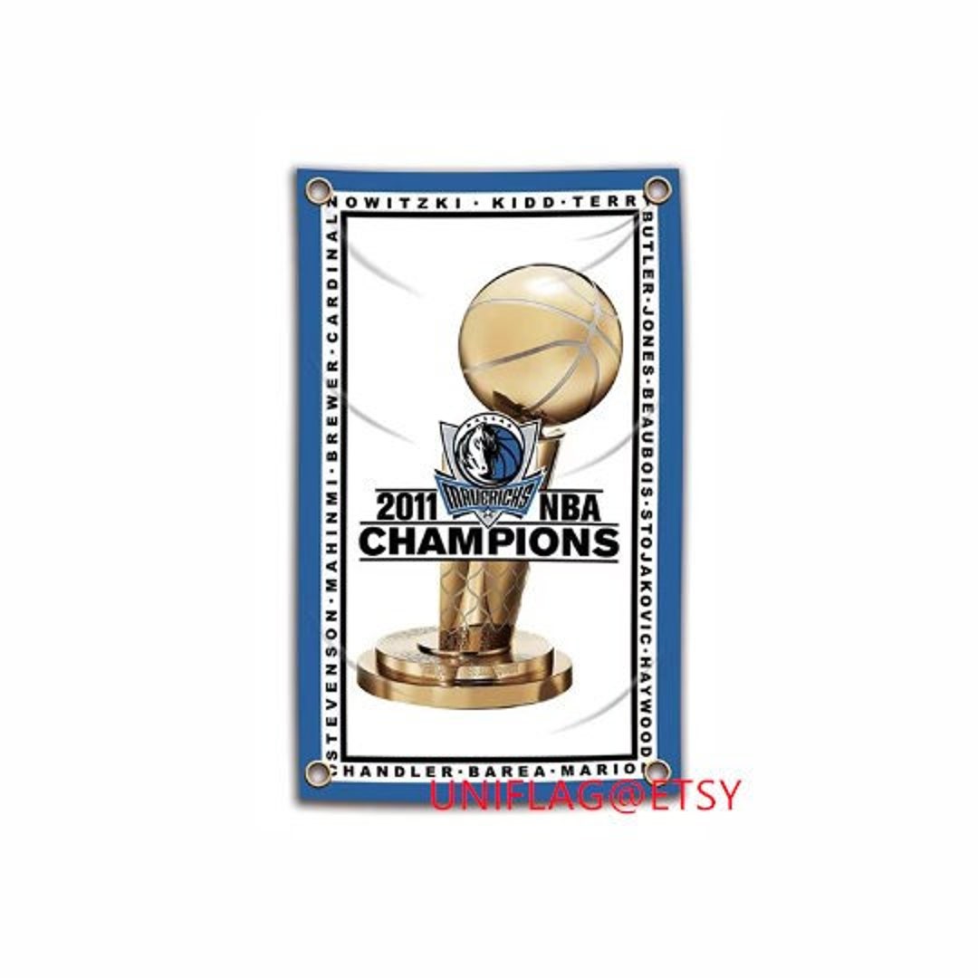 Dallas Mavericks NBA Champions Banner Flag 3-foot by 5-foot - Etsy