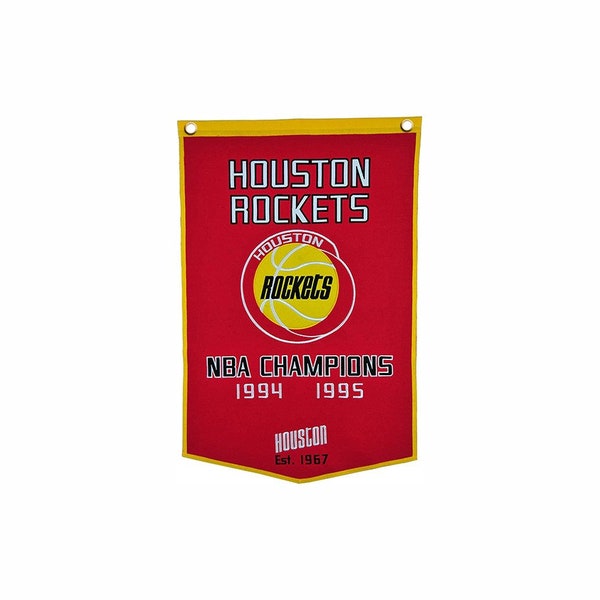Houston Rockets Champions Banner - Etsy