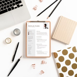 CV Template | Resume Template Word | Resume Template With Photo ...