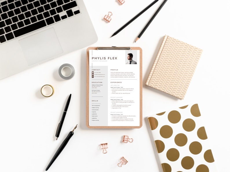 CV Template | Resume Template Word | Resume Template With Photo ...