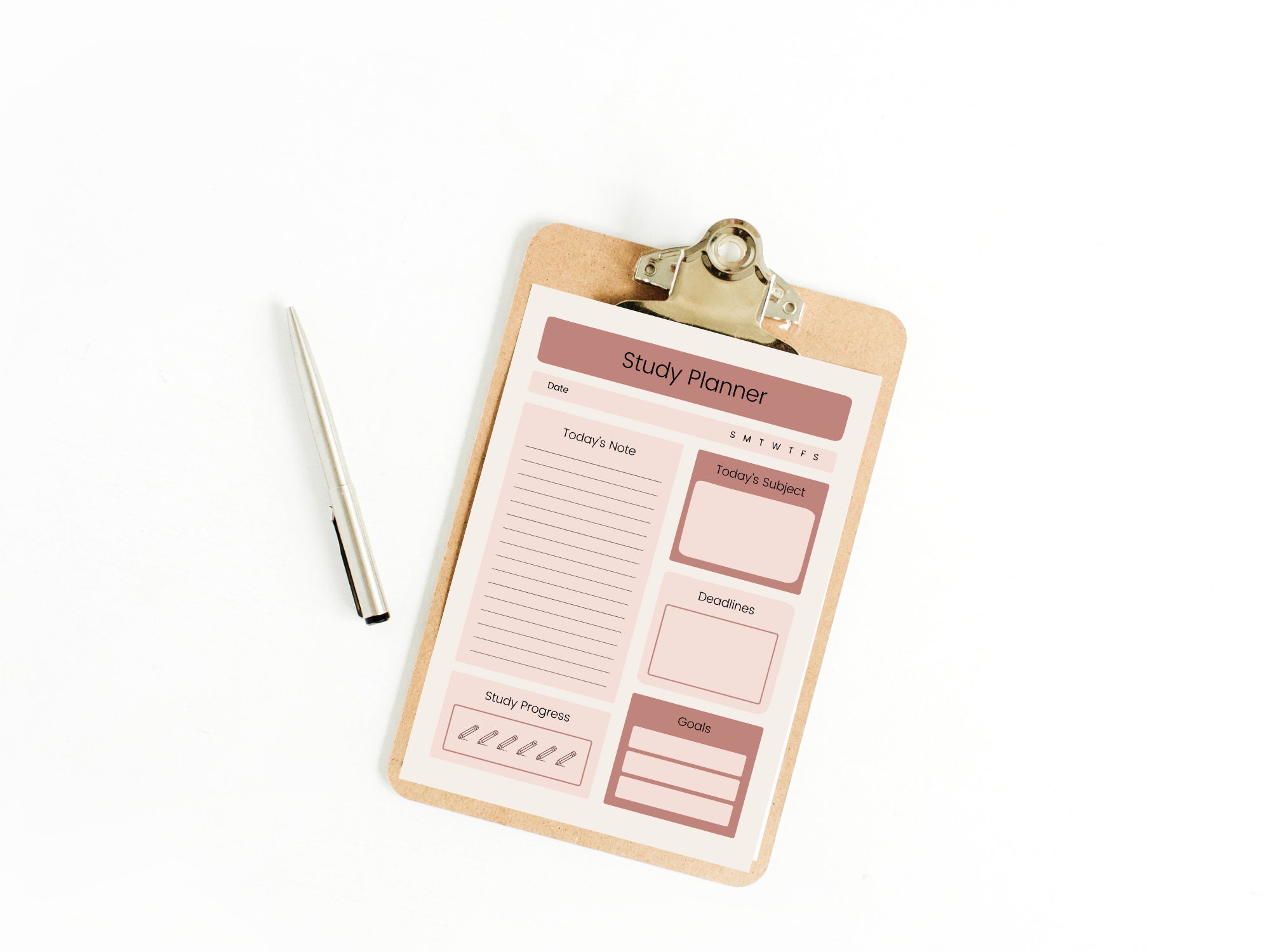 Academic Planner | Instant Download | Student Planner Printable ...