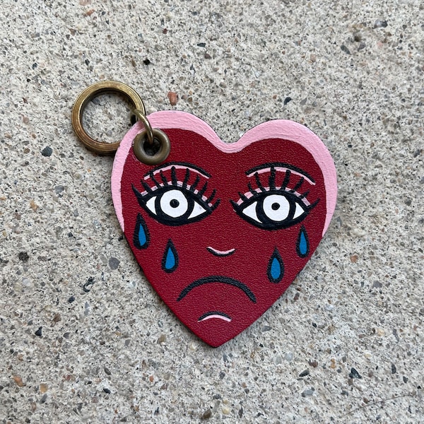 Crying Heart - Etsy