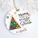 Christmas Crayon Ornament PNG, Custom Teacher Christmas Ornament PNG ...