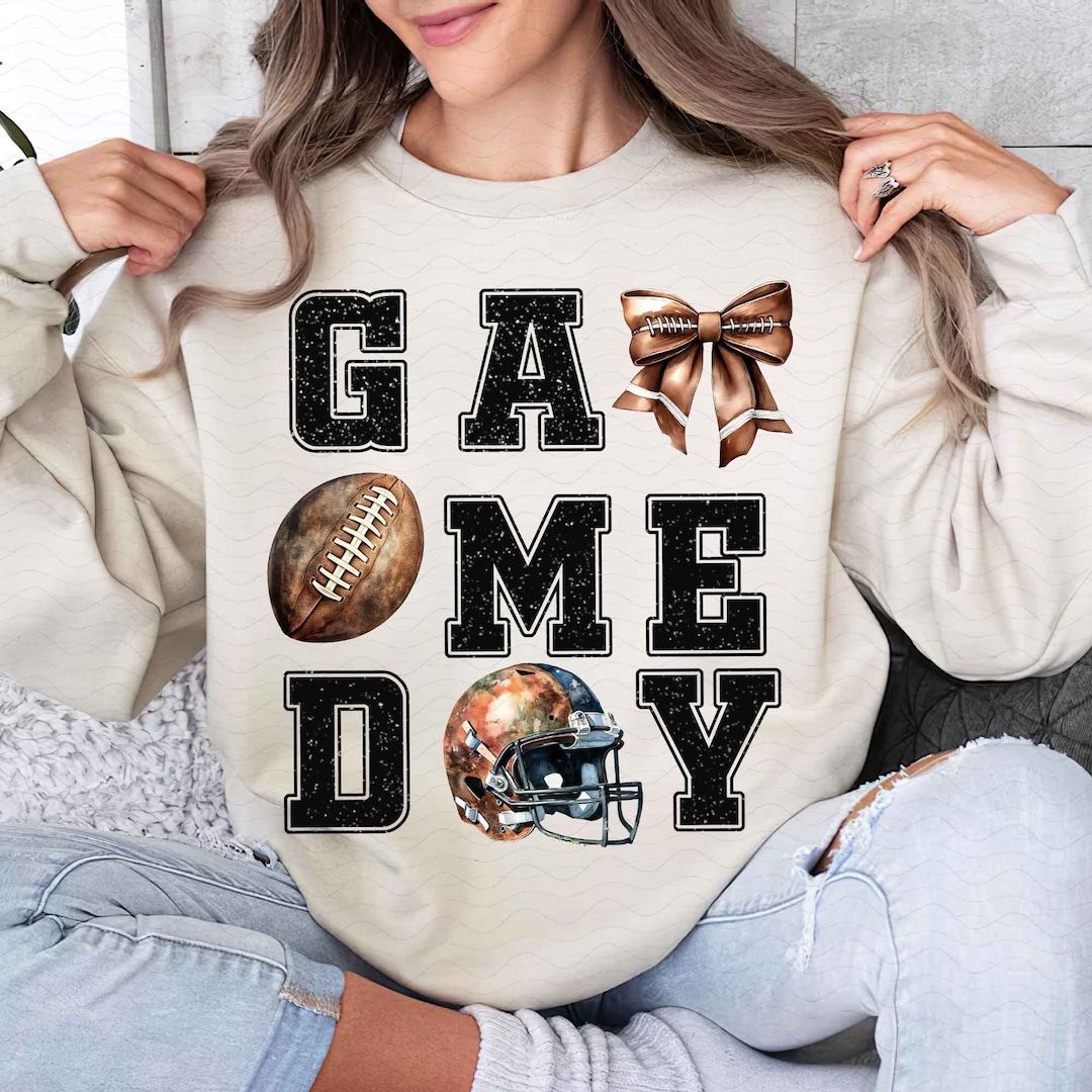 Coquette Football Png, Football Coquette Bow Png, Football Mom, Game ...