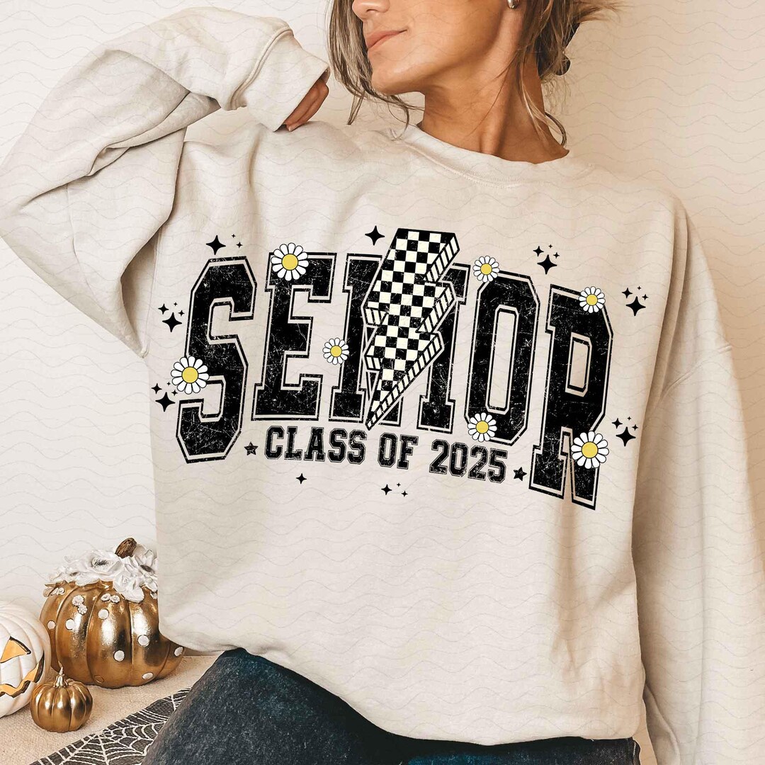 Retro Senior 2025 PNG, Class of 2025 Png, Graduation PNG, Sublimation ...