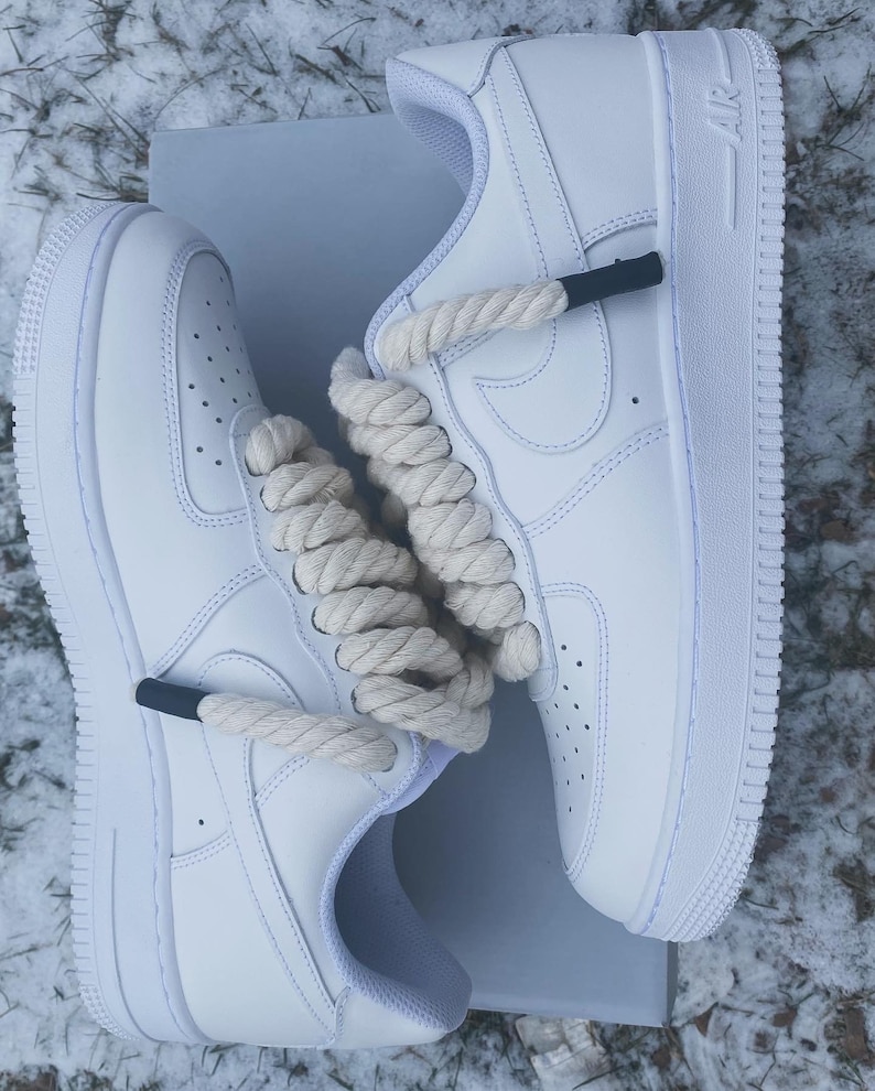 Rope Lace Custom Air Force 1 - Etsy