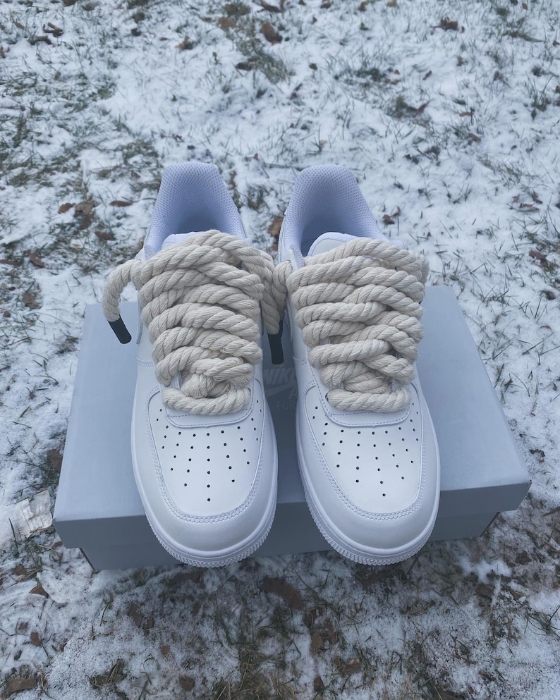 Rope Lace Custom Air Force 1 - Etsy