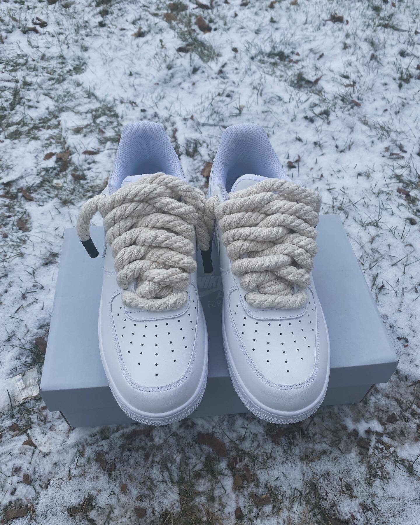 Rope Lace Custom Air Force 1 - Etsy