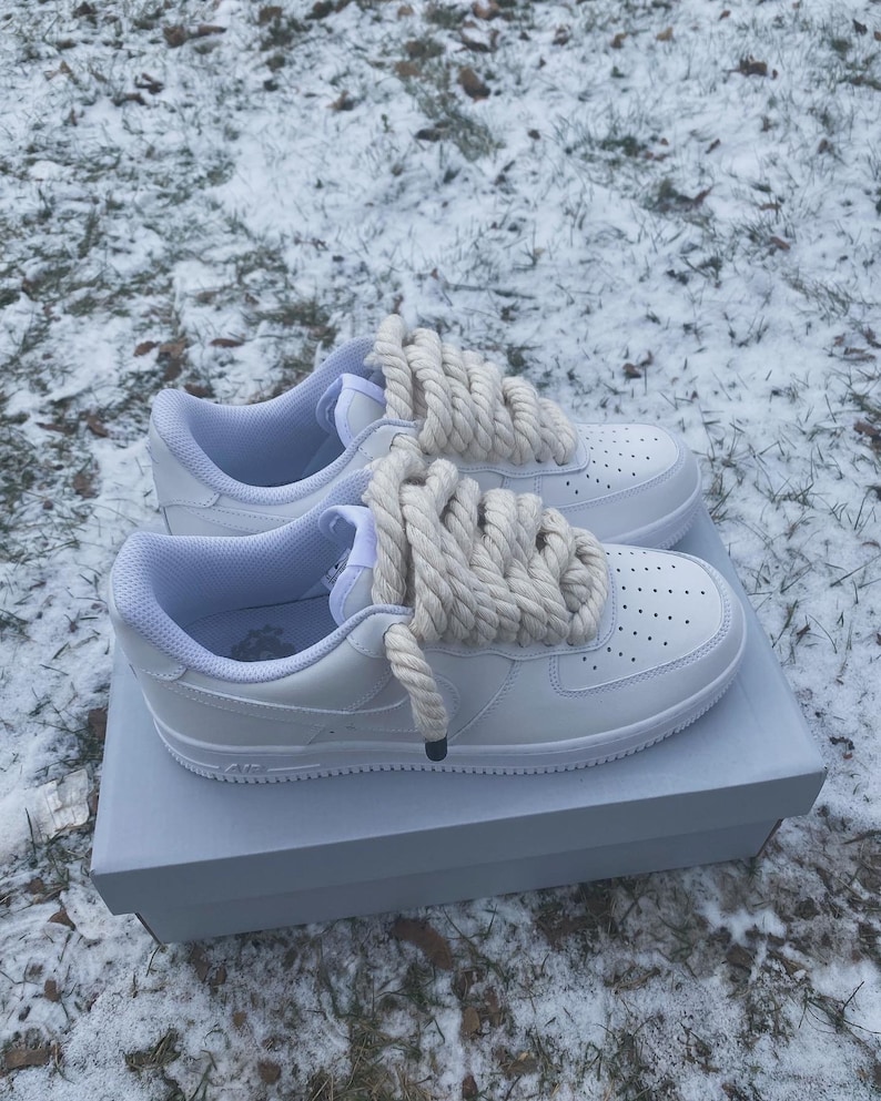 Rope Lace Custom Air Force 1 - Etsy