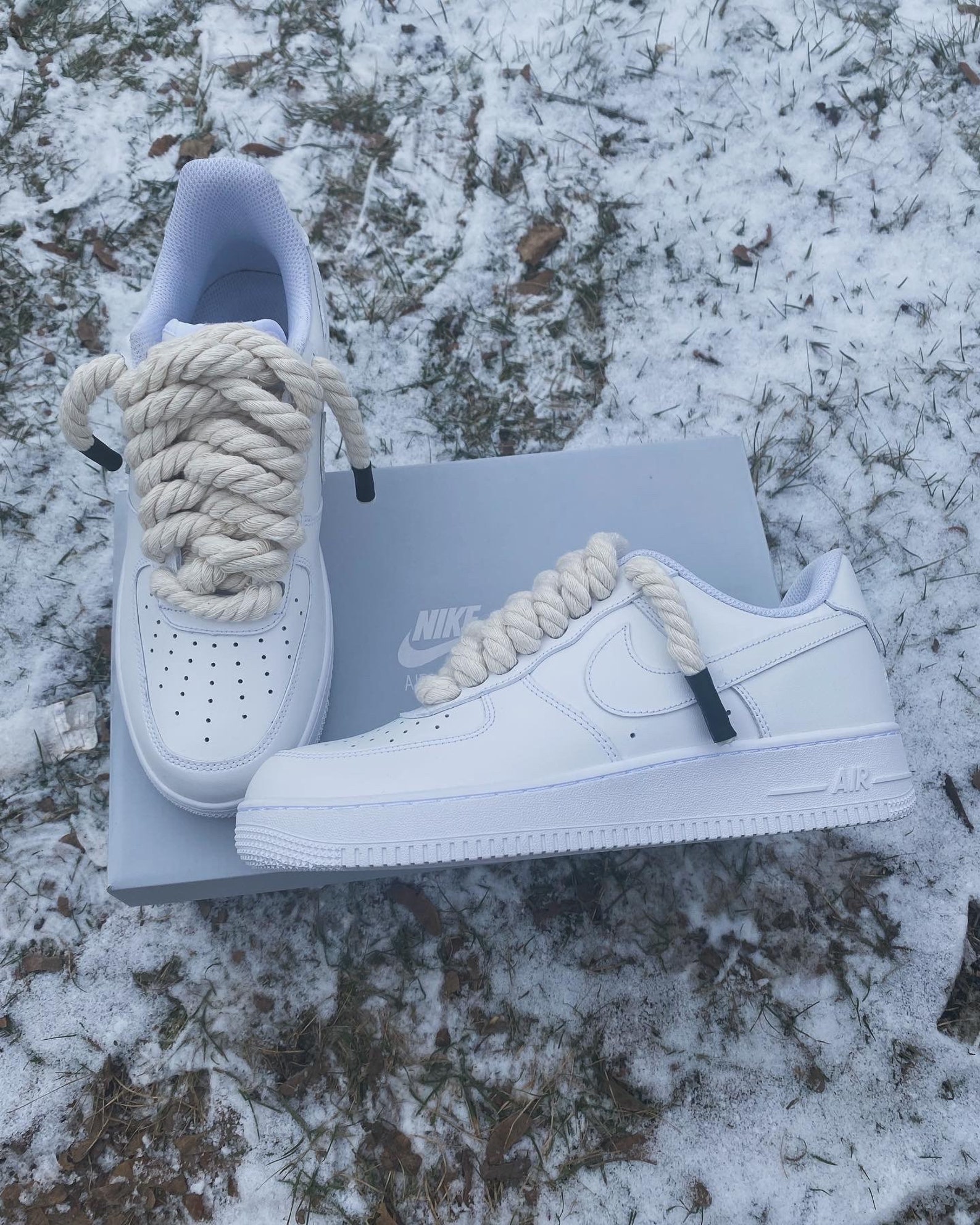 Rope Lace Custom Air Force 1 - Etsy