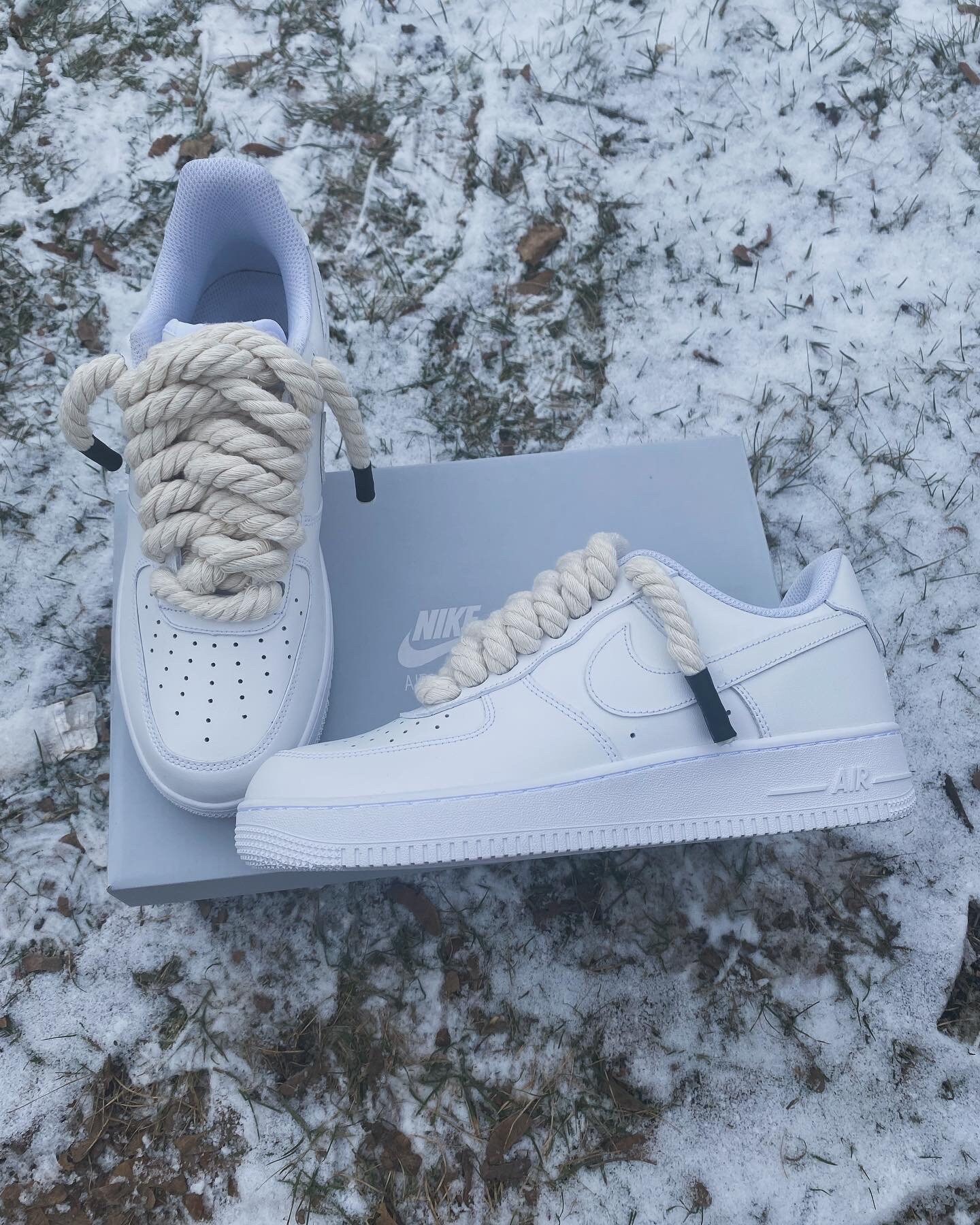 Rope Lace Custom Air Force 1 - Etsy