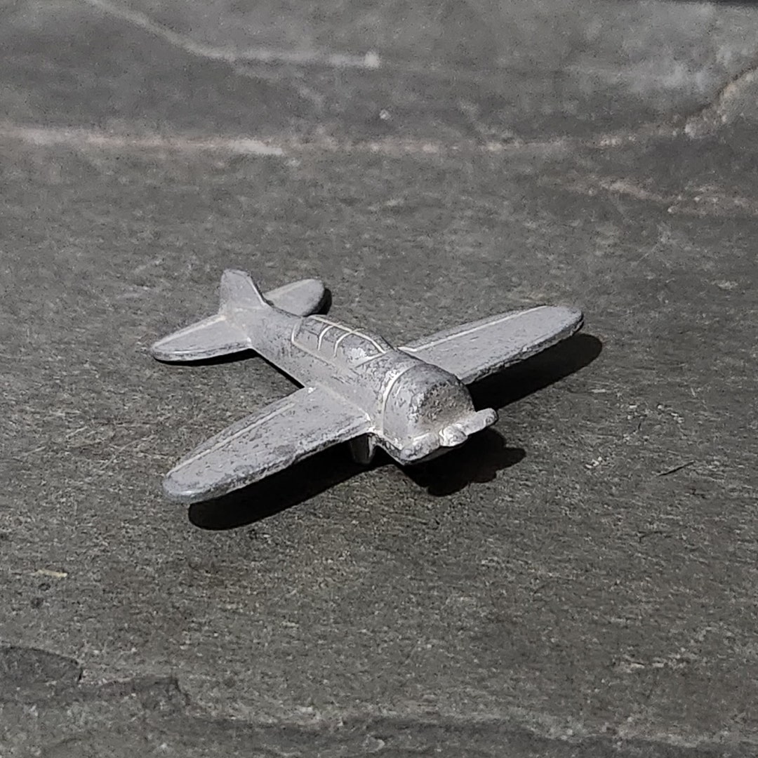 Rare Vintage Monopoly Airplane Gamepiece Token - Etsy