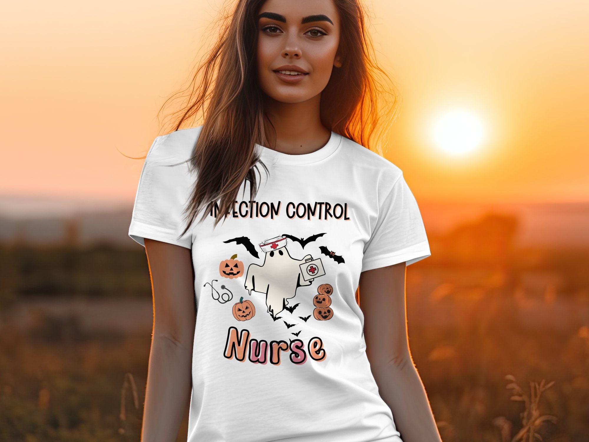 Infection Control Nurse Halloween Nurse Tee Fa-boo-lous - Etsy