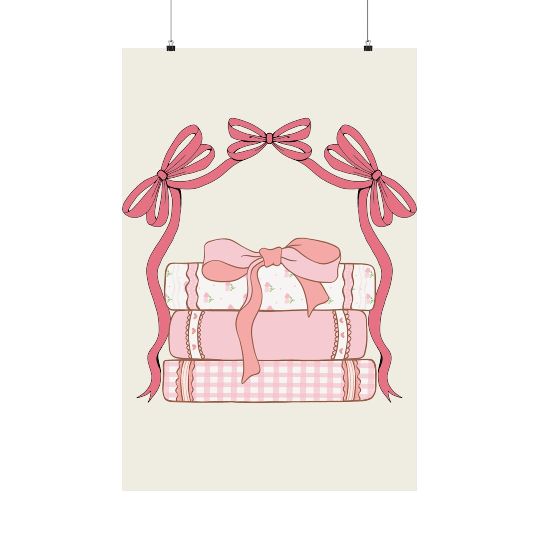 Coquette Poster, Aesthetic Poster, Coquette Books, Coquette Bows ...