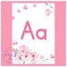 Alphabet Flashcards, Preschool Learning Tools, Letters Flashcards ...