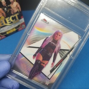 Liv Morgan WWE Sports Card, 2020 Topps, Finest Raw Base Card 21, Card ...