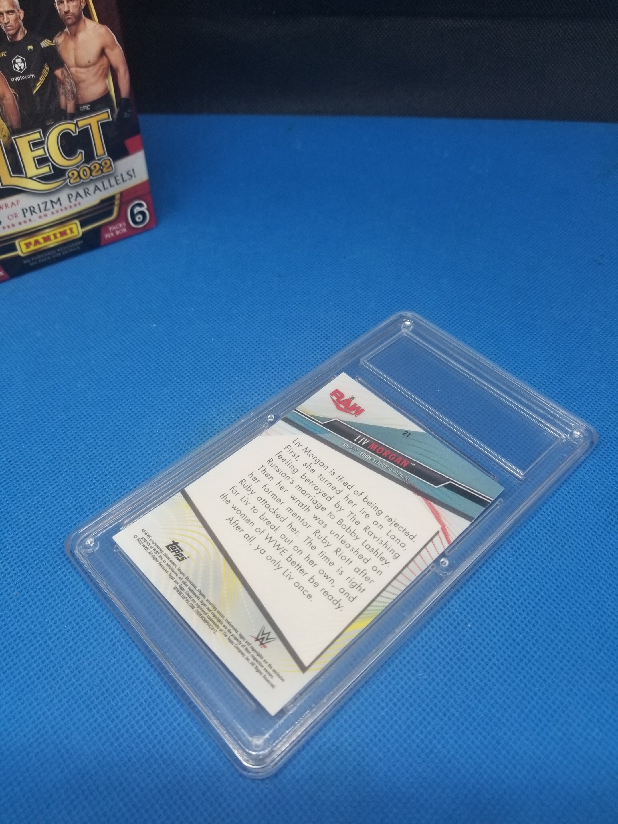 Liv Morgan WWE Sports Card, 2020 Topps, Finest Raw Base Card 21, Card ...