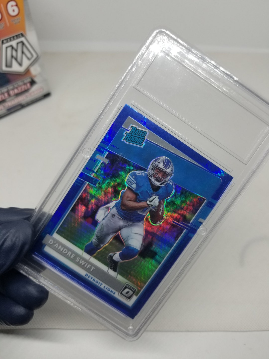 D'andre Swift Sports Card, 2020-21 Panini Optic Football, Rated Rookie ...