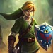 Link Fan Art Legend of Zelda: Tears of the Kingdom Digital Image .PNG ...